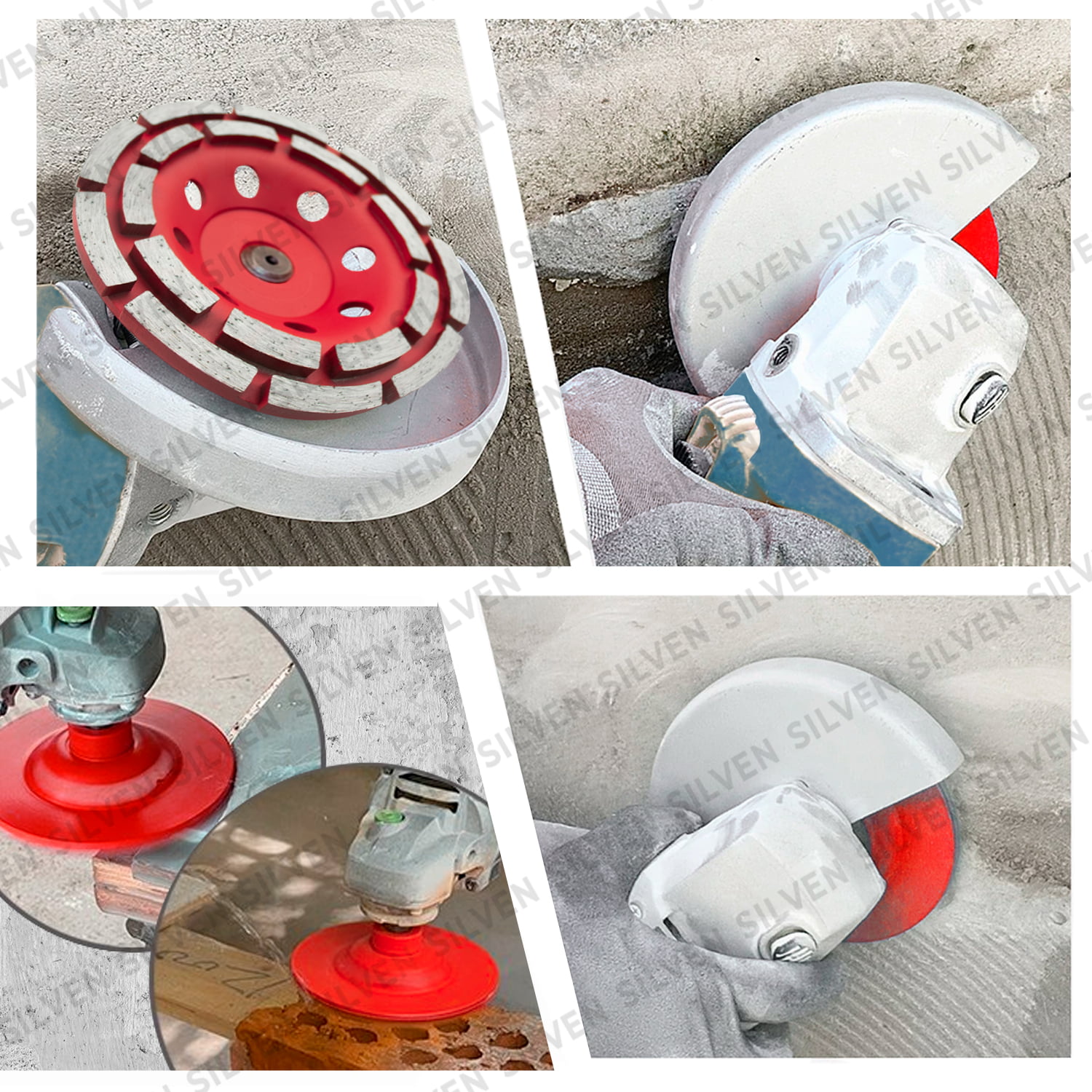 Rebolo Diamantado de Desbaste para Concreto | Corte e Desbaste Eficiente.