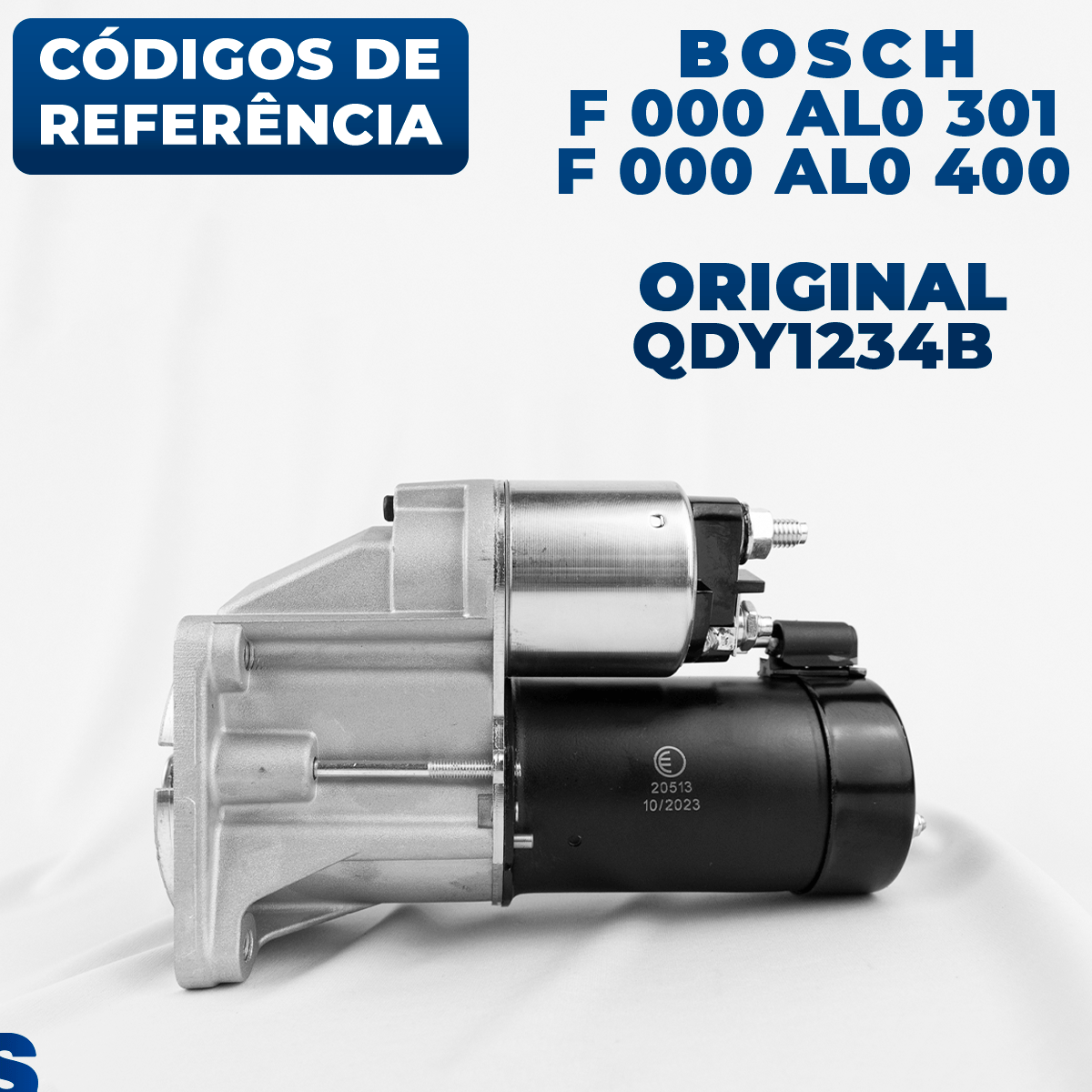 Motor de Arranque Partida AP Gol G2 G3 G4 1.6 1.8 2.0 1988 1989 1990 ...