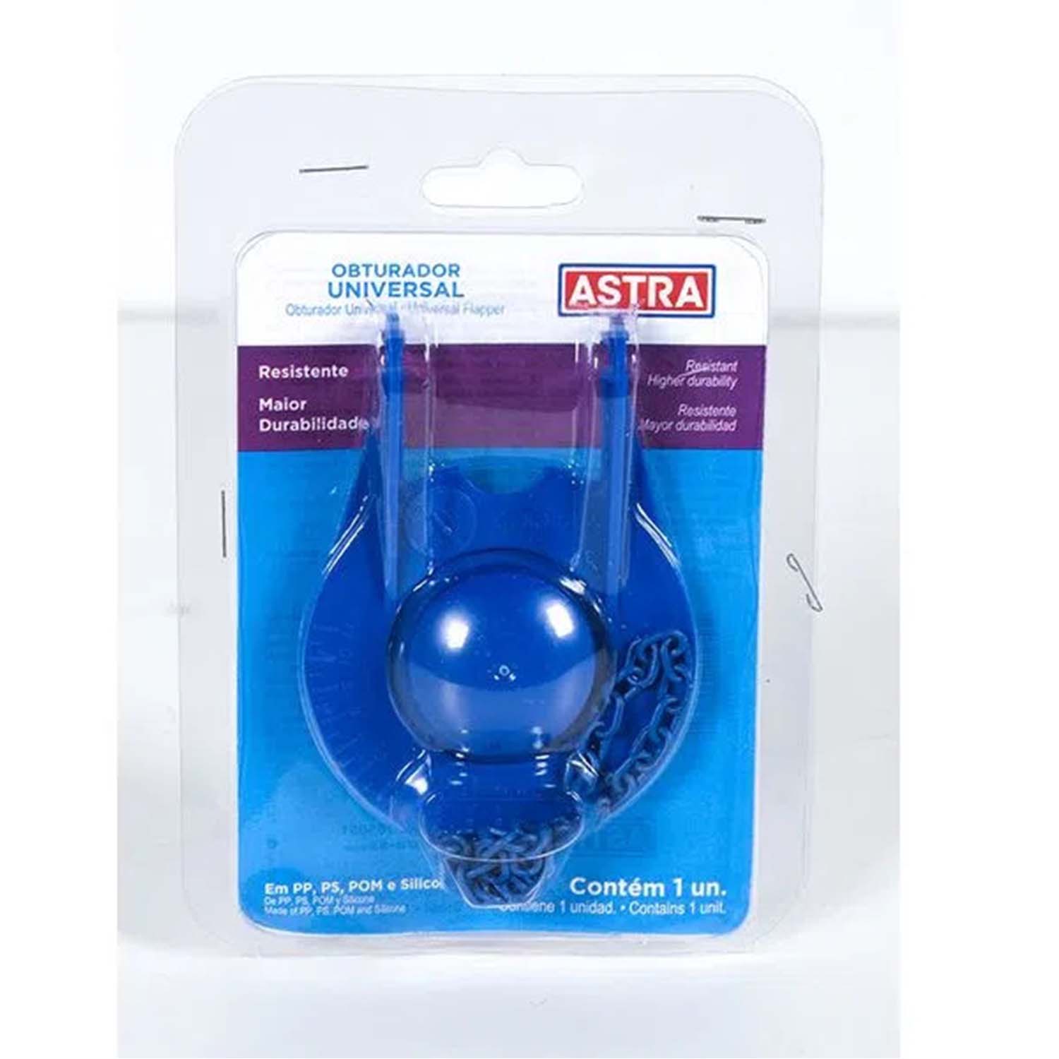 Obturador Comporta Caixa Descarga Acoplada Universal Astra - Silven